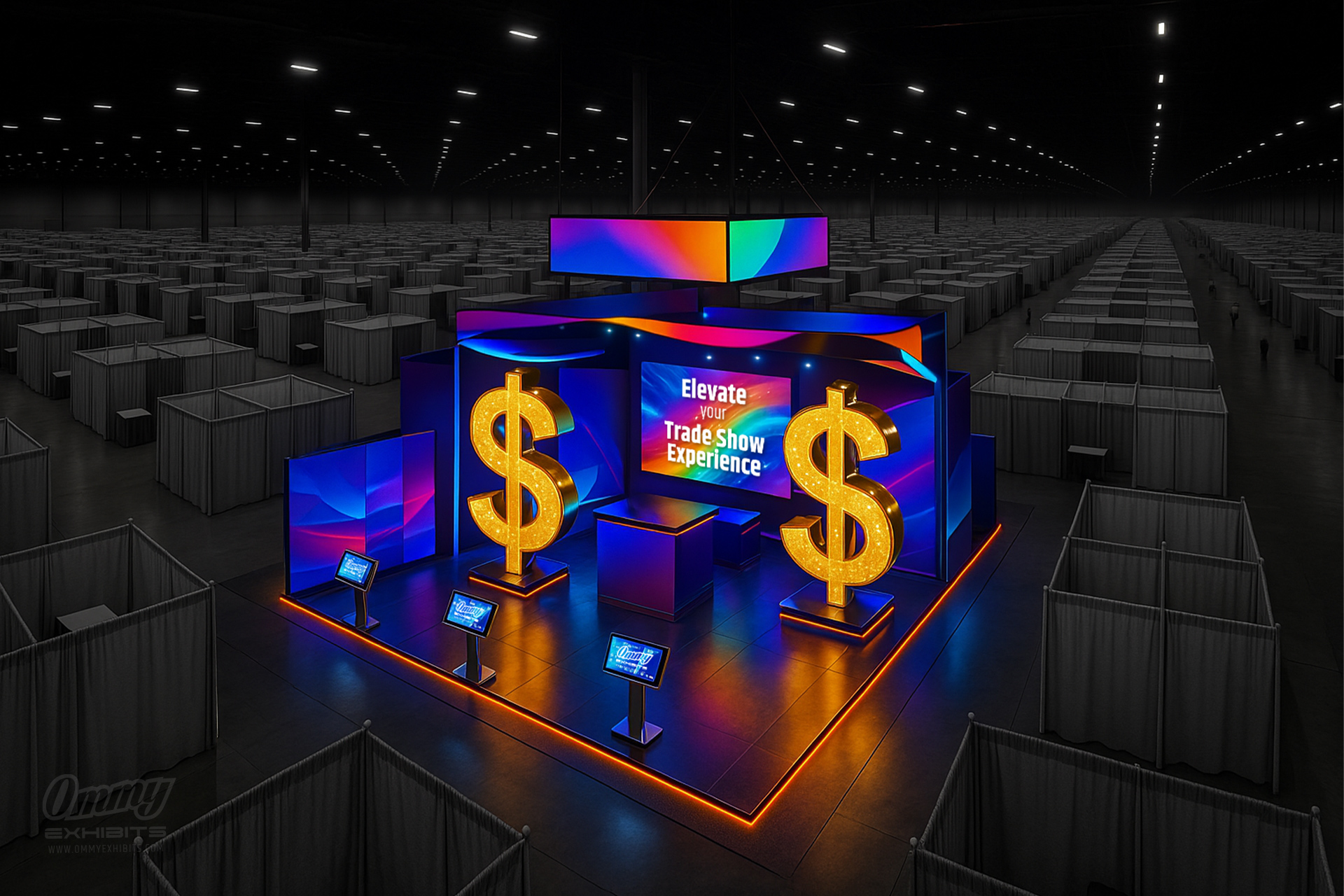 Maximize ROI: How Custom Trade Show Booths from Ommy Exhibits Drive ...