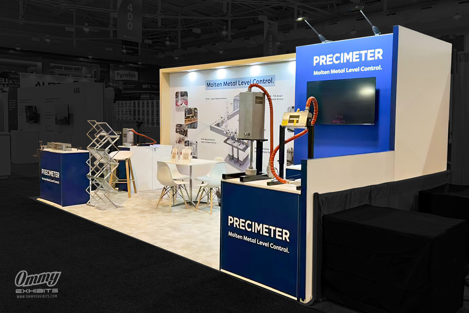 Precimeter: Elevate Your Brand with a Custom Aluminum USA Booth Design ...