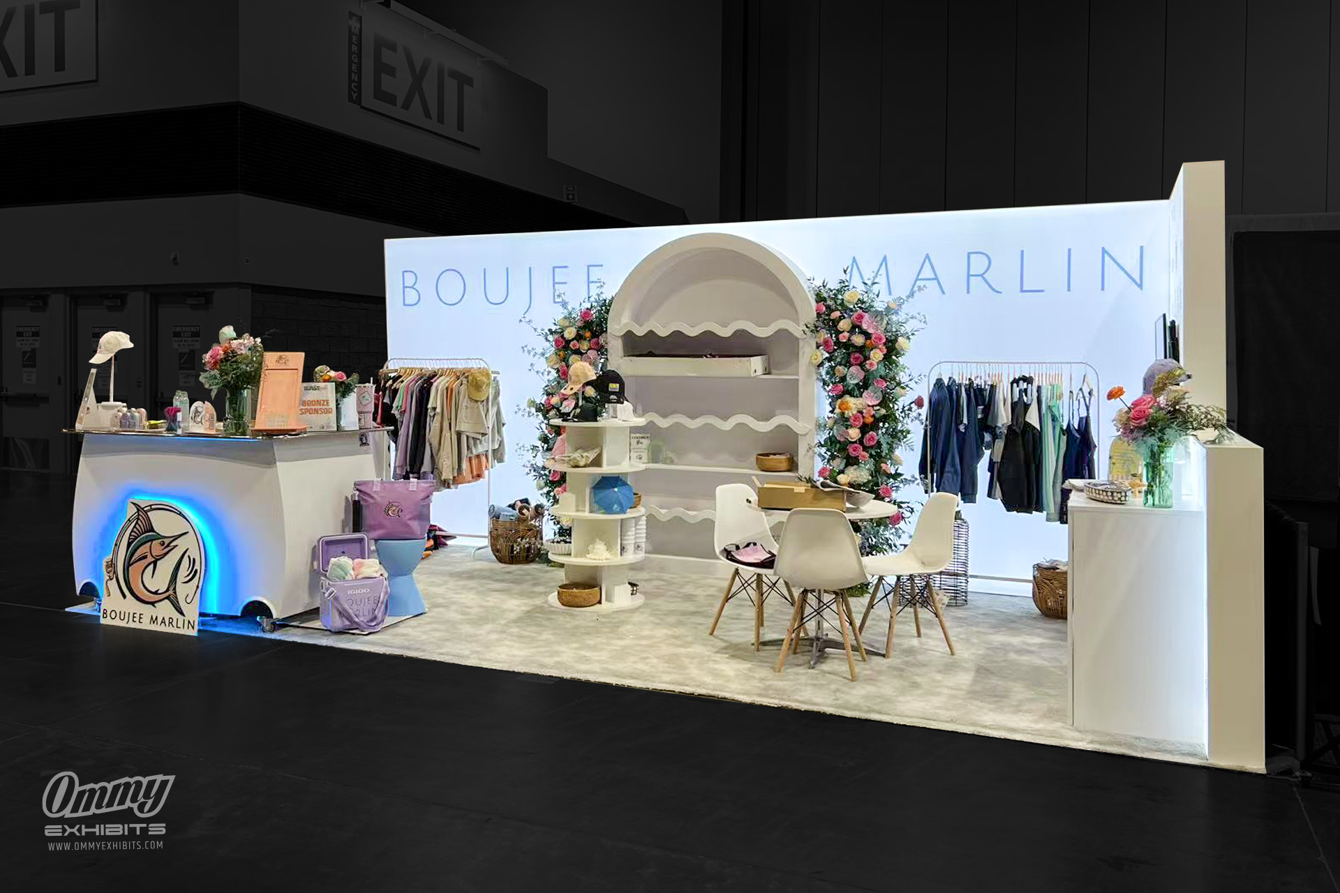 A Boujee Booth for Boujee Marlin at ICAST 2025 | Ommy Exhibits